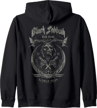 Black Sabbath Offiziell Black Sabbath The End World Tour Band Heavy Metal Kapuzenjacke