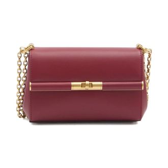 Dolce & Gabbana Femme, Sacs, Rouge, Taille: ONE Size Sac Bandouli&egrave;re Rouge avec Cha&icirc;ne