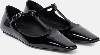 The Attico Ballerines Juno en cuir