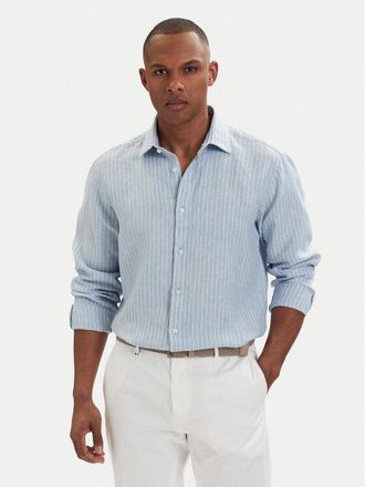 HUGO BOSS Hemd Valerio 50562694 Hellblau Modern Fit