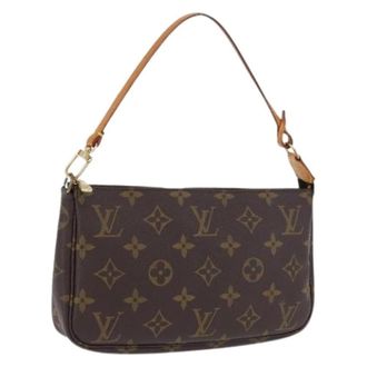 Louis Vuitton Pre-owned Monogram Canvas Pouch - Femme - Pre-owned - Brun - Taille: ONE Size