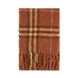 Burberry &Eacute;charpe brod&eacute;e en m&eacute;lange alpaga - unisex - Accessoires - Brun - Taille: ONE Size