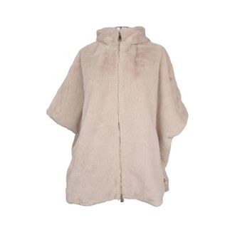 Sergio Moretti Pelzm&auml;ntel - - Jackets - Damen - Beige - XS