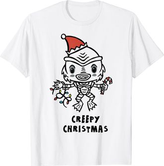 Universal Monsters Christmas Creature From The Black Lagoon T-Shirt
