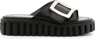 Roger Vivier Sandalen - Sandals Black - Gr. 40 (EU) - in Schwarz - f&uuml;r Damen