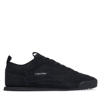 Calvin Klein Sneakers Calvin Klein Low Pro Runner Mix Mat HM0HM02208 Schwarz