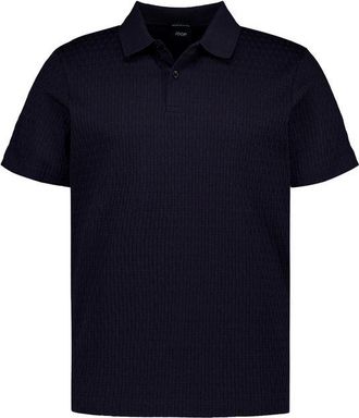 Joop Herren Polo-Shirt blau Baumwolle