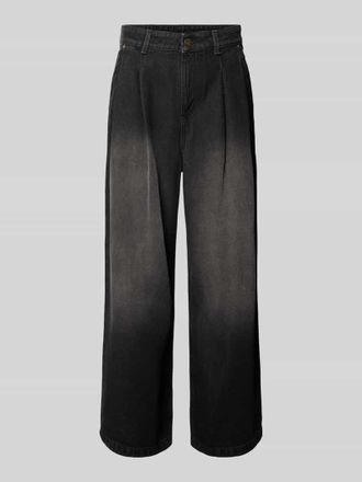 adidas Originals Regular Fit Jeans Wide Fit mit Label-Schriftzug