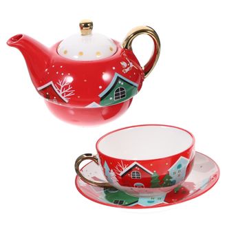 Cabilock Einzigartige Weihnachten Tasse Set Keramik Wasser Tasse Weihnachten Themed Kaffee Becher f&uuml;r Urlaub