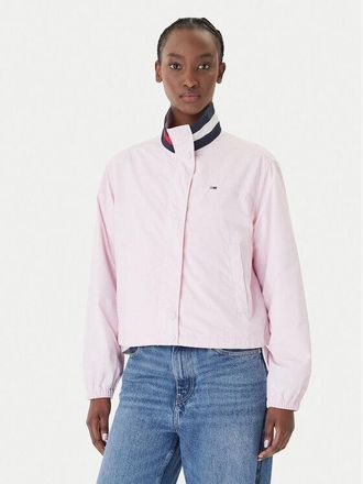 Tommy Jeans &Uuml;bergangsjacke Essential DW0DW20439 Rosa Regular Fit