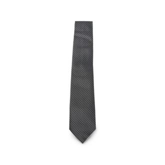 Tom Ford Krawatte mit geometrischem Muster - - Accessories - Herren - Grau - ONE SIZE