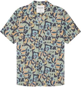 Springfield Camisar Reconsider Roots Estampada Viscosa Chemise, Noir, L Homme