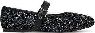 Tommy Jeans Ballerinas Tjw Knitted Ballerina EN0EN03030 Schwarz