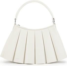 Lacoste Petit sac Lenglen pliss&eacute; en cuir