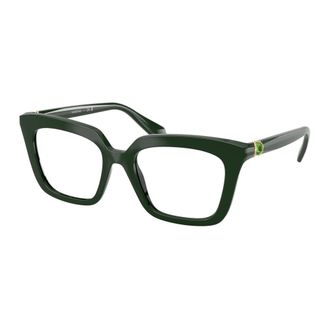 Swarovski Femme, Accessoires, Vert, Taille: 51 MM Lunettes de mode Sk2043 en Bleu