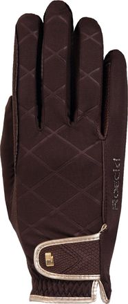 Roeckl Sports Reithandschuh Julia, Ladies Winter Handschuh, Mokka 7.5