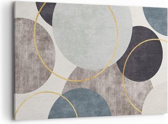 Arttor Wandbilder Dekoration Wohnzimmer Bezirke Minimalistisch Stück Bilder auf Leinwand 120x80cm Leinwandbild Schlafzimmer Deko Wand Kunstdruck Art Groß XXL