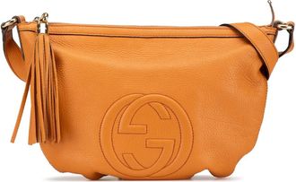 Gucci Hobo Bags - Leather Soho Crossbody - Gr. unisize - in Orange - für Damen