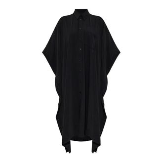 Maison Margiela Femme, Robes, Noir, Taille: 38 FR Oversize Dress
