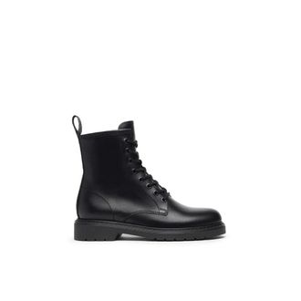 Nero Giardini Schwarze Lederstiefeletten mit DryGo! Technologie - - Shoes - Damen - Schwarzk - 37 EU
