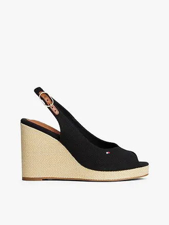 Tommy Hilfiger Sandales espadrilles slingback compensées