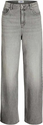 Jack & Jones Weite Denim-Jeans in Grau