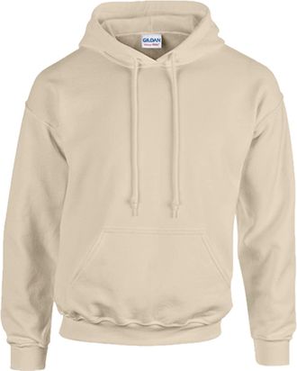 Gildan Sweatshirt mit Kapuze Heavy Blend XXL,1x Sand & 1 HLKauf Block