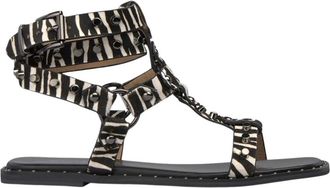 Alma En Pena Alma EN Pena, Femme, Chaussures, Noir, Taille: 40 EU Sandales Style Grec Studs