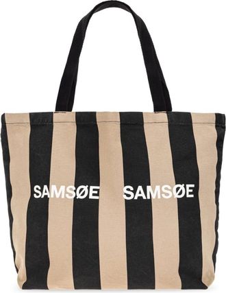 Sams&oslash;e & Sams&oslash;e Femme, Sacs, Beige, Taille: ONE Size Frinka Shopper