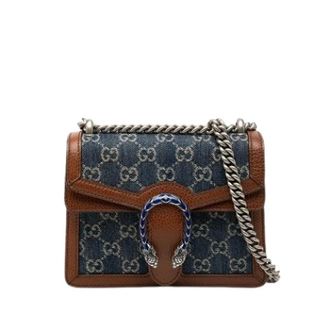 Gucci Pre-owned Sac bandouli&egrave;re Dionysus - Femme - Pre-owned - Bleu - Taille: ONE Size