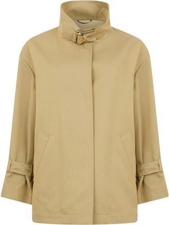 Moorer Femme, Vestes, Beige, Taille: 46 FR Manteaux