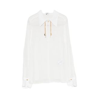 Elisabetta Franchi Hemd - - Blouses & Shirts - Damen - Wei&szlig; - M