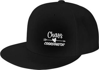 Generic Coordinateur du Chaos Homme Femme Snapback Chapeau R&eacute;glable Strapback Cap L&egrave;g&eacute;re Casquette De Baseball pour Golf Trucker Hip Pop