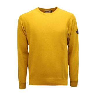 Roy Rogers Wollmischung Pullover Corona Modell - - Knitwear - Herren - Gelb - S