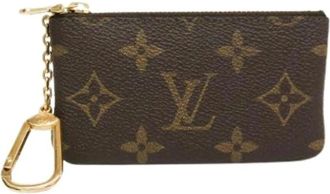 Louis Vuitton unisex, Pre-owned, Brun, Taille: ONE Size Portefeuille en Toile Pre-owned