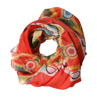 Dolce & Gabbana Bedruckter Seidenschal - - Accessories - Damen - Mehrfarbig - ONE SIZE