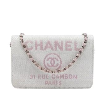 Chanel Pre-owned Wallet on Chain - - Pre-owned - Damen - Wei&szlig; - ONE SIZE