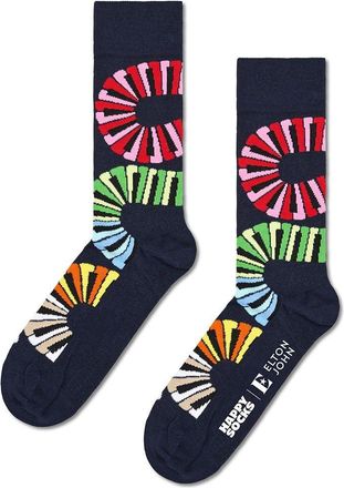 Happy Socks PIANO NOTES SOCK ELTON JOHN (DE/NL/SE/PL, Numerisch, 41, 46, Regular, Regular, MEHRFARBIG)