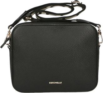 Coccinelle Femme, Sacs, Noir, Taille: ONE Size Tebe Sac Bandouli&egrave;re