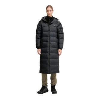 Columbia Veste matelass&eacute;e longue &agrave; capuche Pike Lake III - Femme - Sport - Noir - Taille: 44 FR
