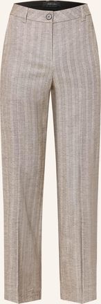 Marc Cain Hose Fendou Mit Pailletten grau