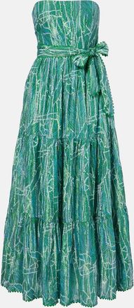 Poupette St Barth Maxikleid Thelma aus einem Baumwollgemisch