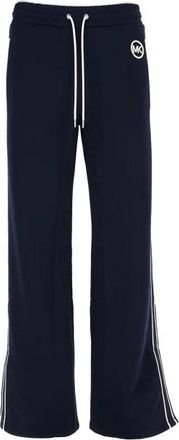 Michael Kors Femme, Pantalons, Bleu, Taille: 42 FR Contrast Trim Track Pant