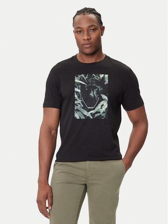 HUGO BOSS T-Shirt Te_Animali 50546362 Schwarz Regular Fit