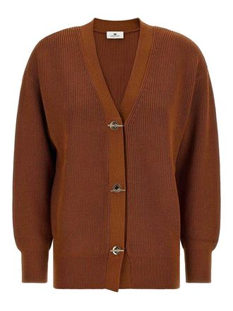 Elisabetta Franchi Cardigan - Braun