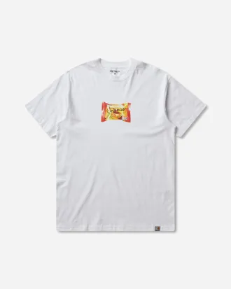 Carhartt Work in Progress Men s Road Side Snack T-Shirt White