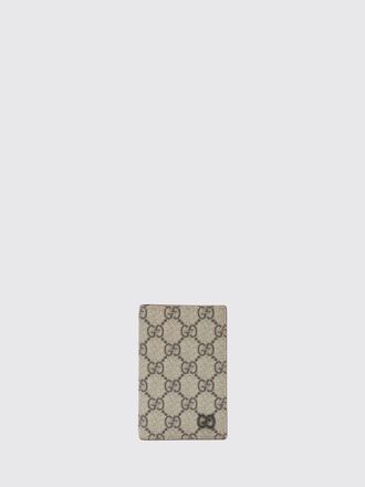 Gucci Portefeuille bifold en tissu Supr&ecirc;me GG &agrave; monogramme