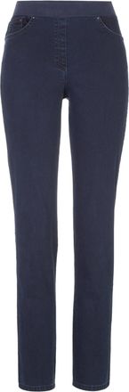 Raphaela by Brax Raphaela By Brax Damen Pamina Rundum Schlupf Super Dynamic Denim Slim Jeans, Dark Blue, 40W / 32L EU