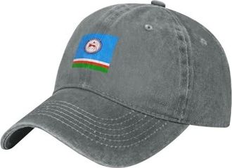 Generic Trucker Cap &Eacute;tendard du Chef De La R&eacute;publique De Sakha (Yakoutie) Conception De Trou Respirant Cap De Baseball Cool Casquette De Baseball pour Plein A