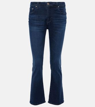 AG - Adriano Goldschmied High-Rise Flared Jeans Jodi Crop